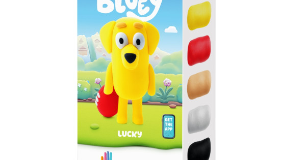 Hey Clay Bluey Lucky