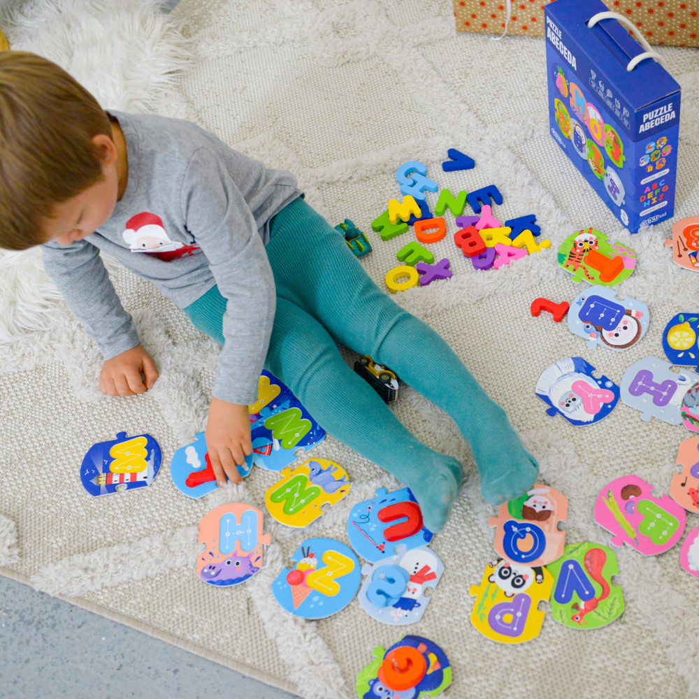 Puzzle Abeceda SK/CZ - Skladačky a Puzzle | Tooky Toys