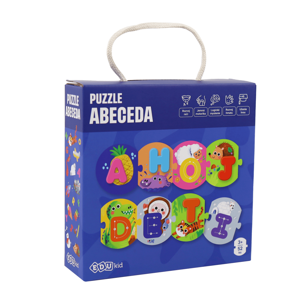 Puzzle Abeceda SK/CZ - Skladačky a Puzzle | Tooky Toys